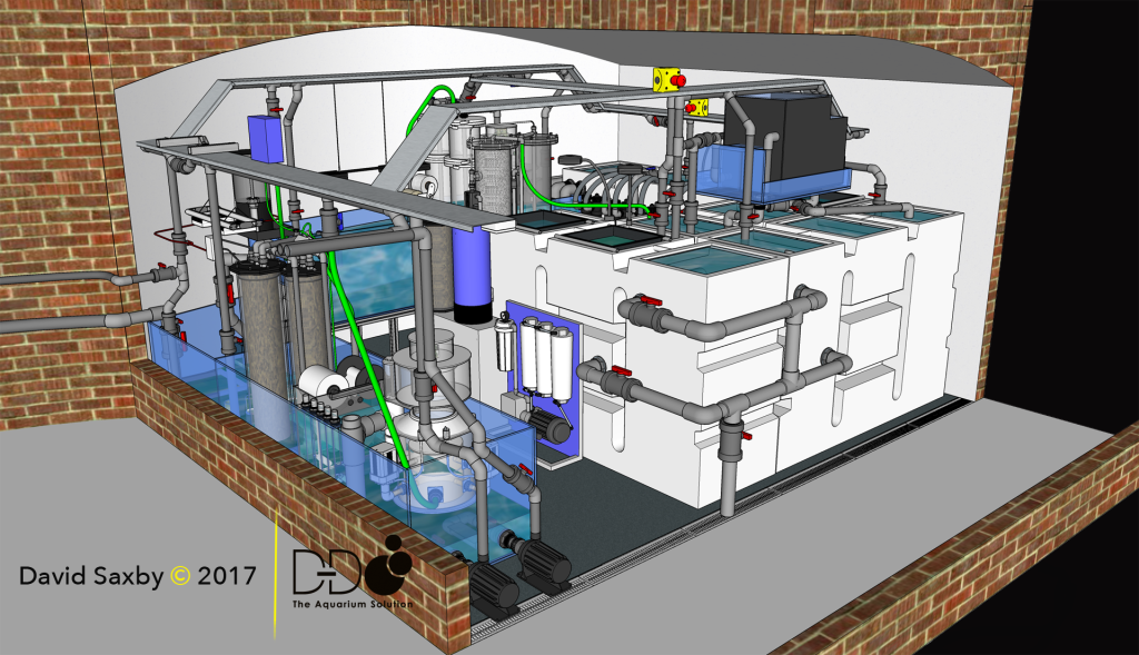 David Saxbys Aquarium 2017 Technical Drawings | D-D The Aquarium Solution